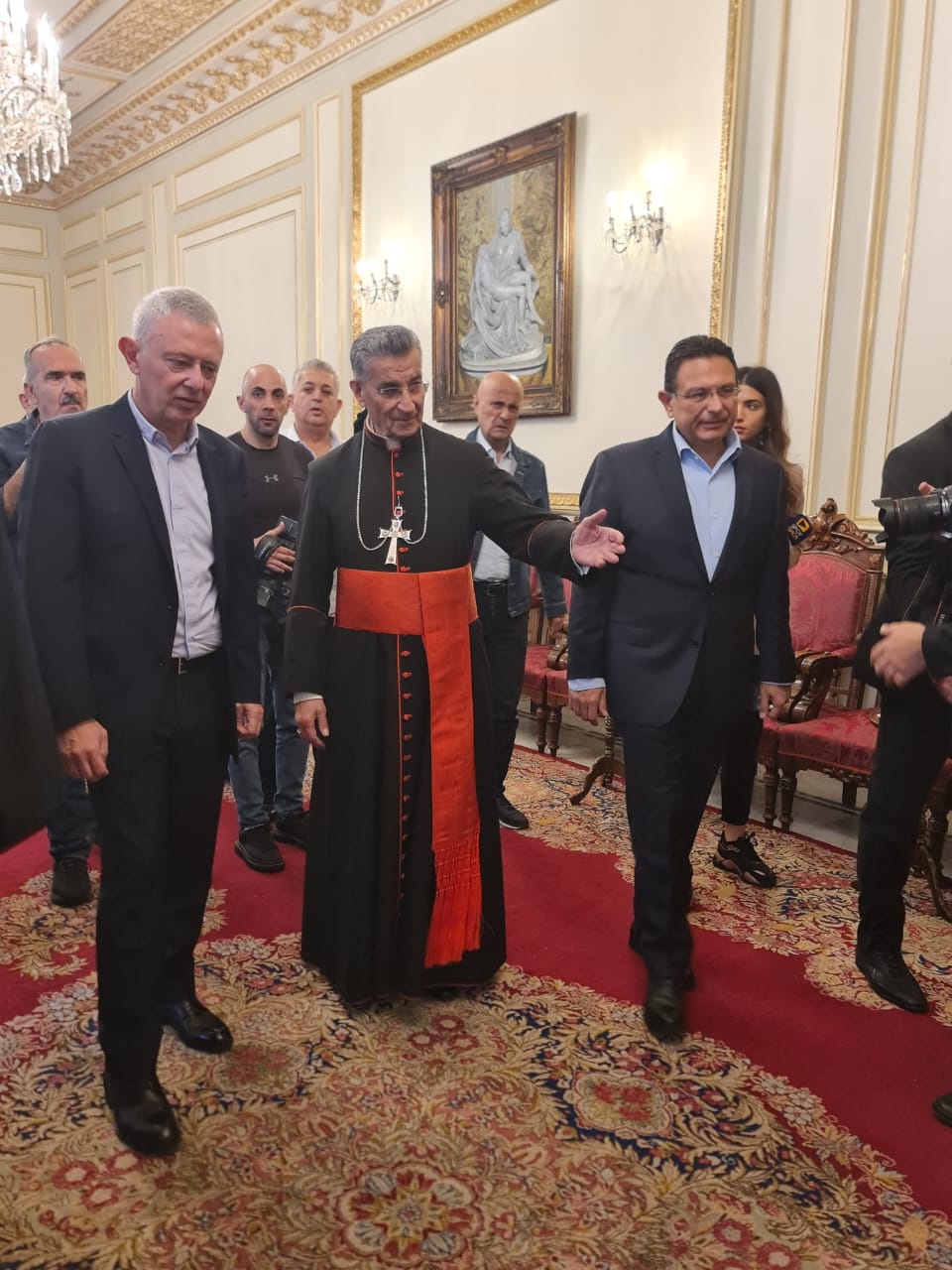 فرنجية في بكركي للقاء البطريرك الراعي